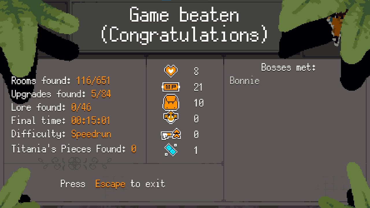 Speedrun Rusted Moss with Fern, Ending E 15:01 - YouTube