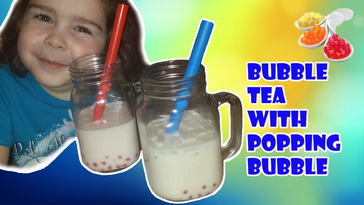 Making Bubble Tea with Popping Boba - YouTube