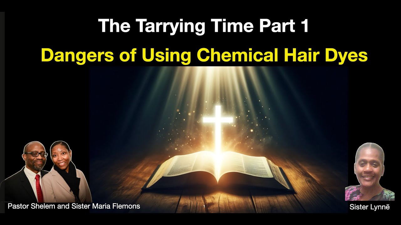 The Tarrying Time Part 1 and Dangers of Using Chemical Hair Dyes - YouTube