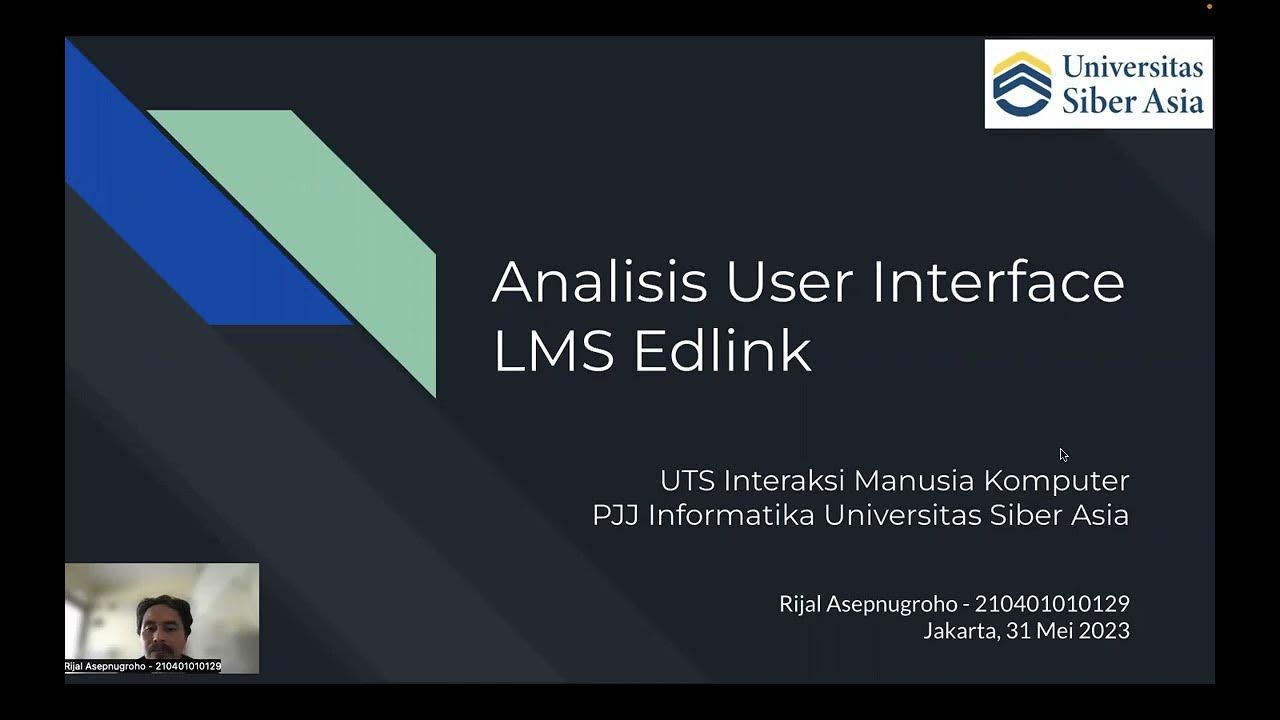 Analisis User Interface Aplikasi LMS (Learning Management System ...