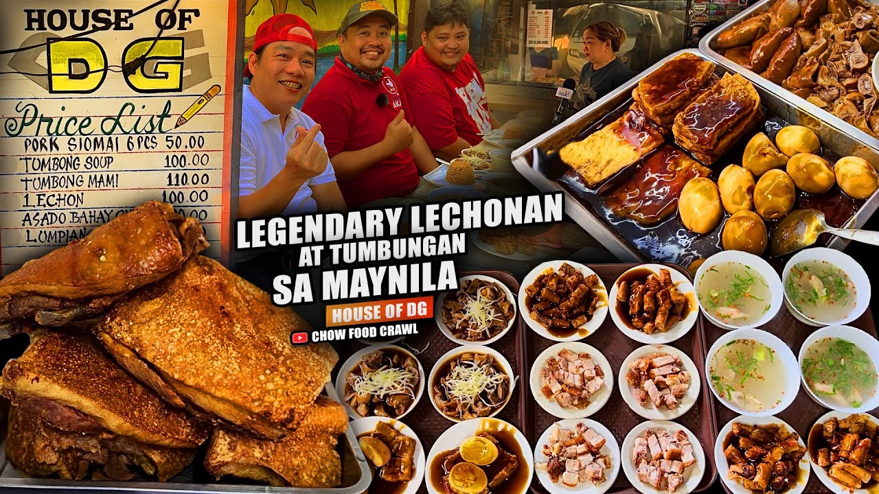 LEGENDARY LECHONAN AT TUMBUNGAN NA DINARAYO SA MAYNILA | Chow Food ...