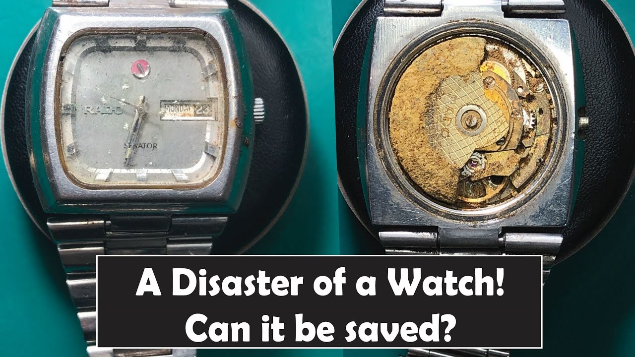 Full Restoration of Rado Senator - ETA 2798 Movement - YouTube