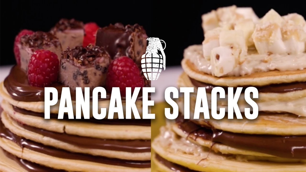 GRENADE | PANCAKE STACKS | SNACKING REVOLUTION - YouTube