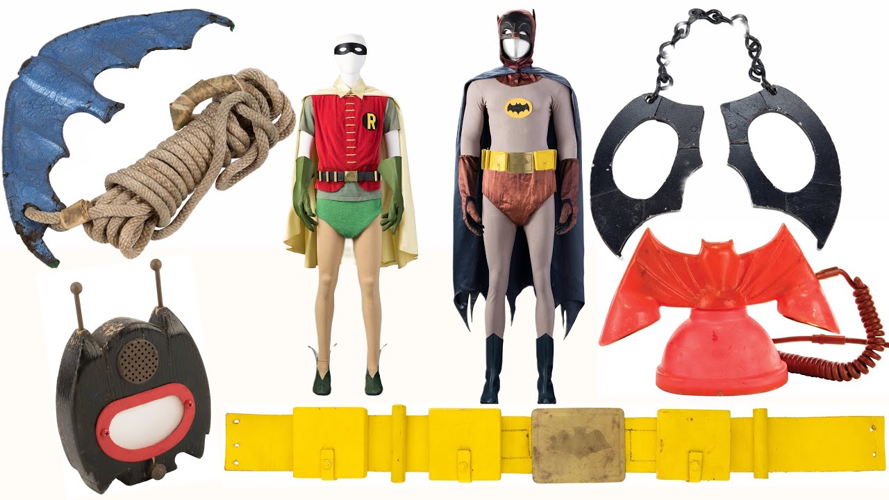 1966 Batman T.V. Series Props #dc - YouTube