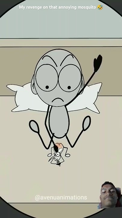 My revenge on that annoying mosquito 🤣 #animation #funny #animationmeme ...