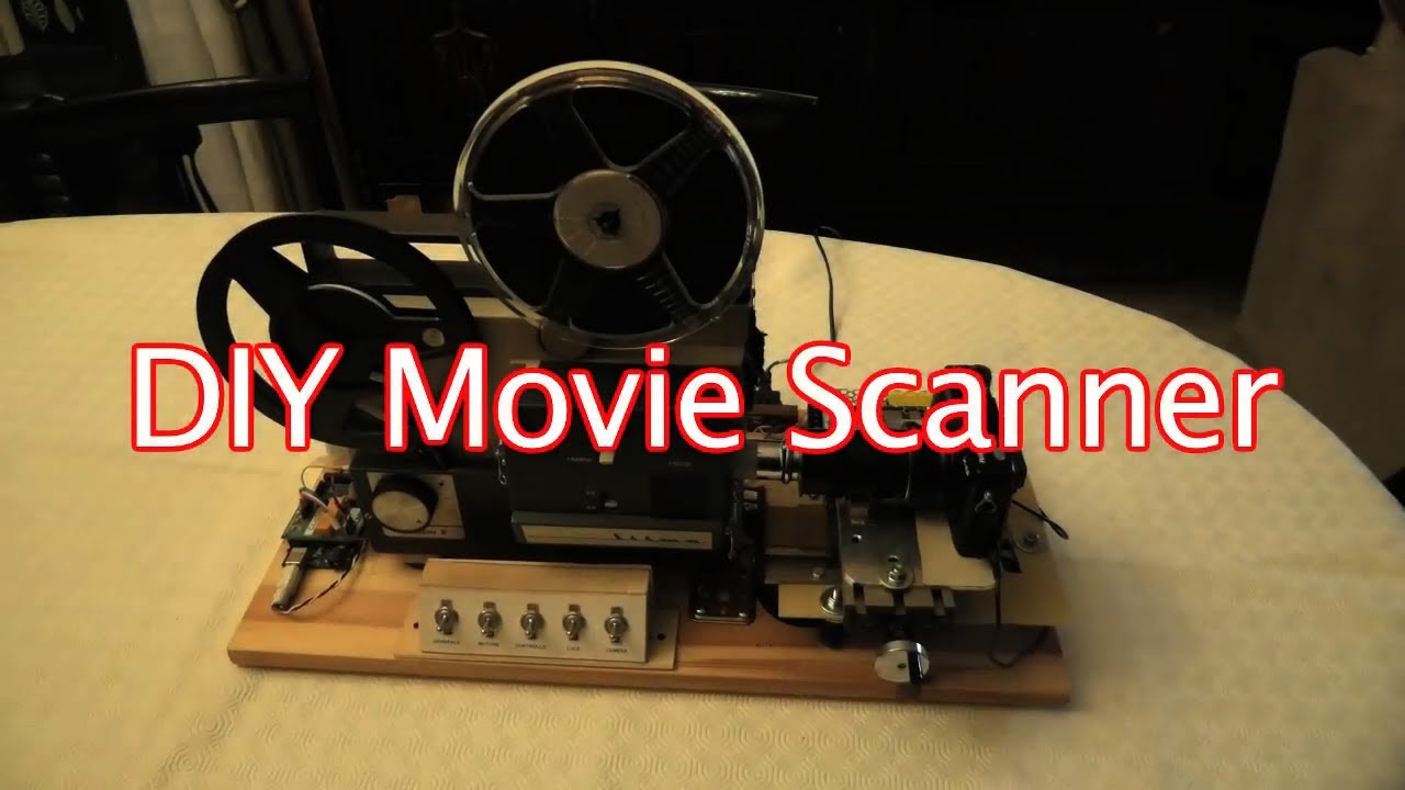 Scanner Cinematografico Fai daTe - DIY Movie Scanner - YouTube