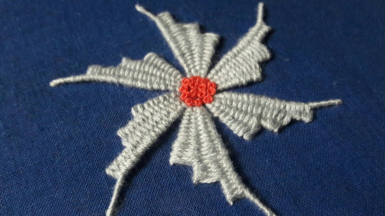 Kadai Kamal Stitch- 2 | Hand Embroidery - YouTube