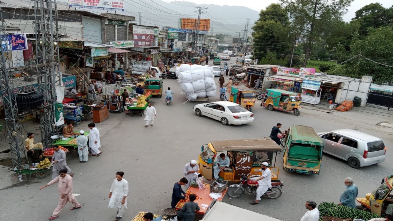 Chakdara Bazar | Chakdara Road | Chakdara Dir Lower | Rahim Bacha - YouTube