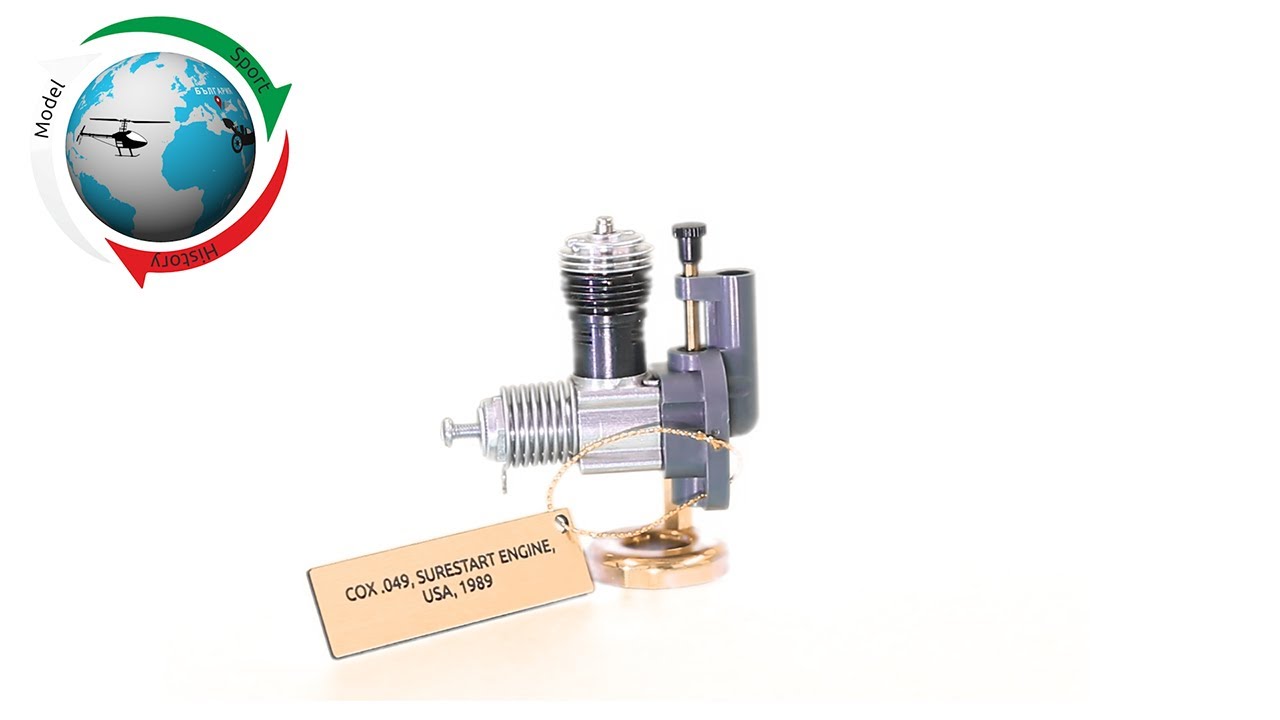 COX .049, SURESTART ENGINE, USA, 1989 - YouTube