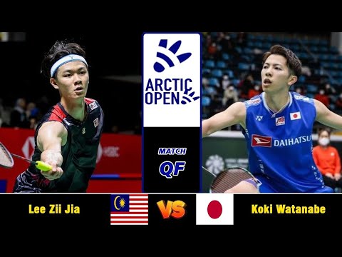 Lee Zii Jia vs Koki Watanabe - Arctic Open 2024 Badminton | QF - YouTube