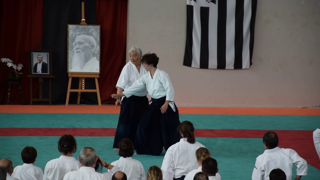 Stage Aikido YAMADA sensei à Lesneven 2018 N°5 - YouTube