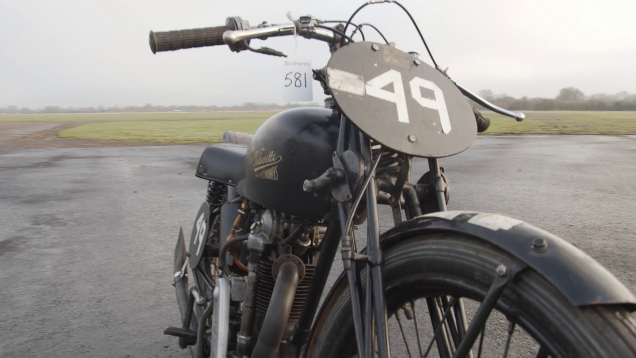 LOT 581 - C 1931 VELOCETTE 348CC GTP KTT RACING MOTORCYCLE - YouTube
