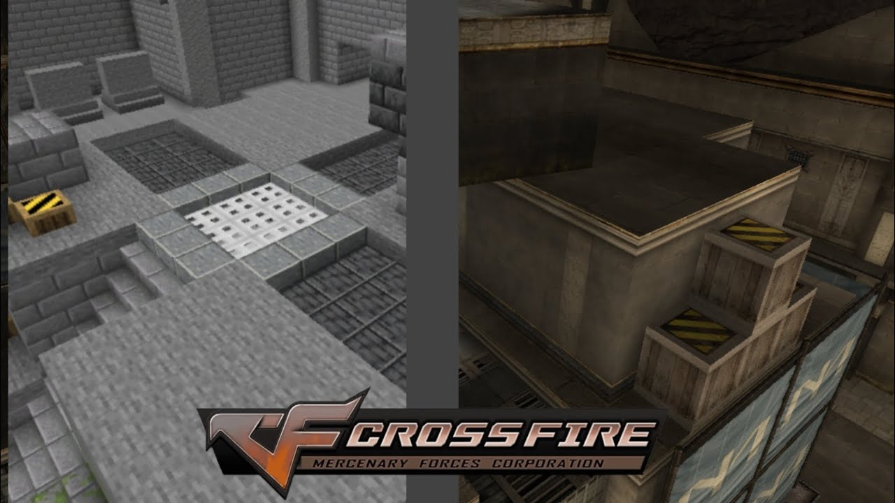 MCPE Crossfire map〡Lost City/Death Trap - YouTube