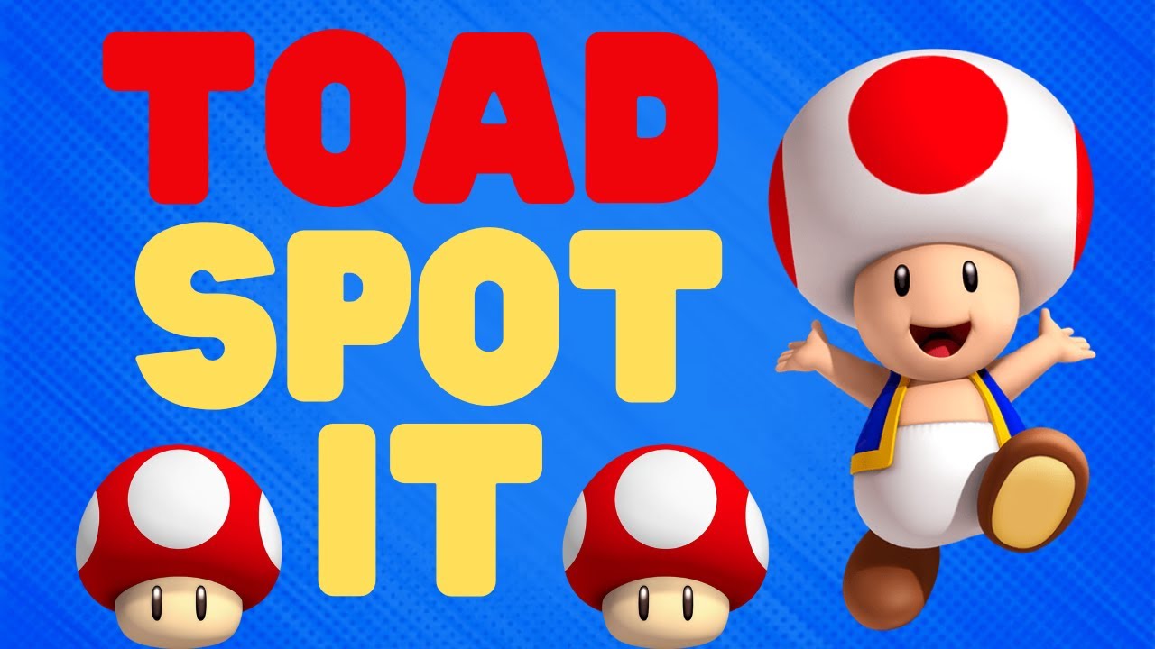 Toad Spot It .. Mario Just Dance - Fun Challenge 🍄🍄 - YouTube