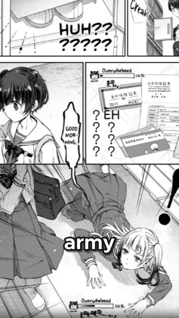 Yuri Yuri Panic in my brain #manga #comedy #yuri #joke #funny - YouTube