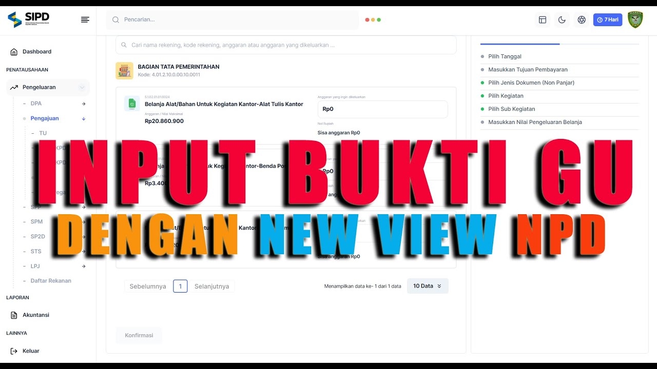 MELIHAT TAMPILAN BARU NPD - YouTube