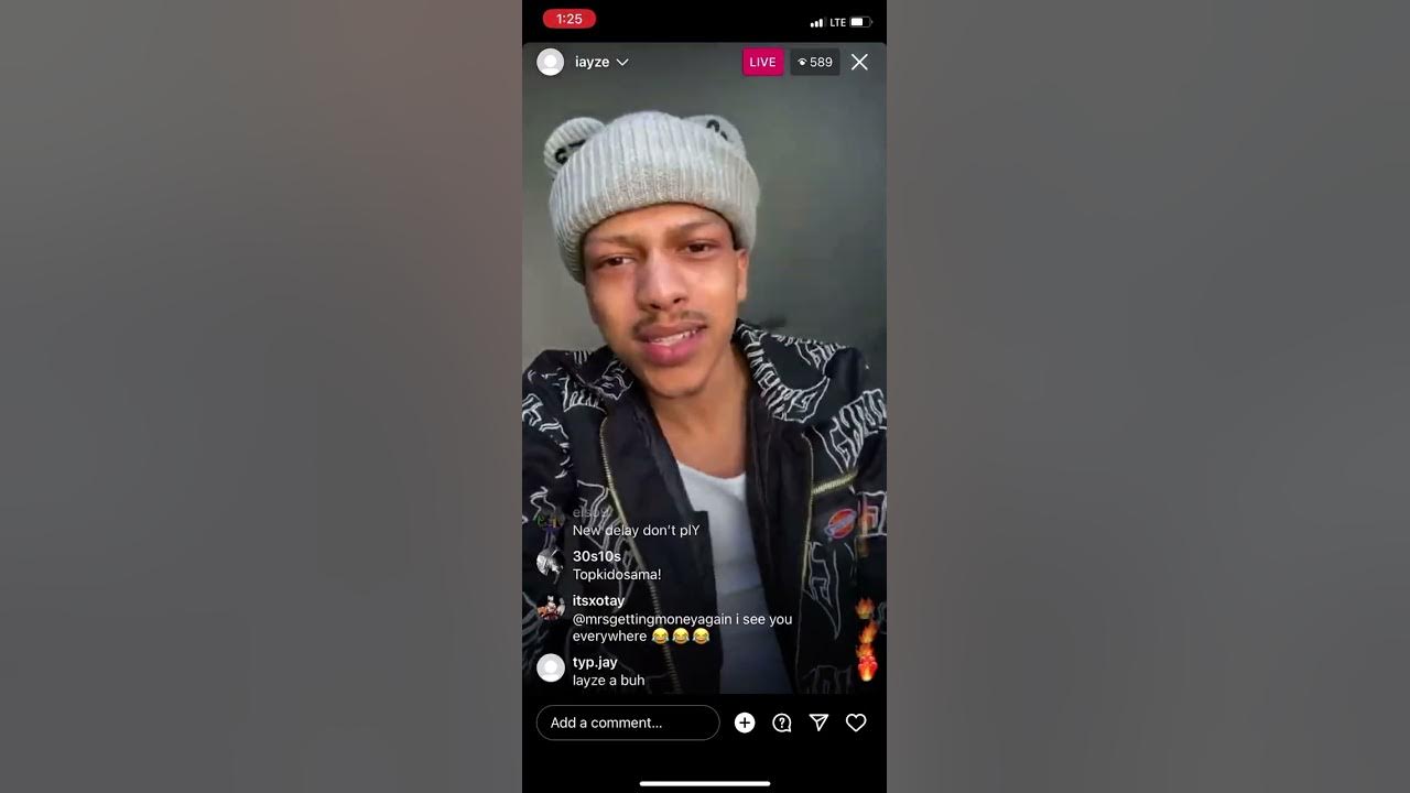 Jace!(Iayze!) Previews New Snippets on ig Live 4/15/23 #iayze - YouTube