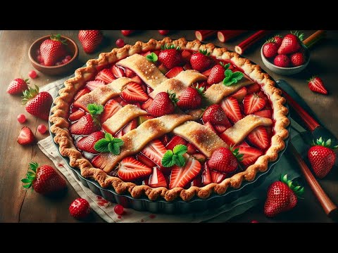 Celebrate National Strawberry Rhubarb Pie Day on June 9th: How to Make ...