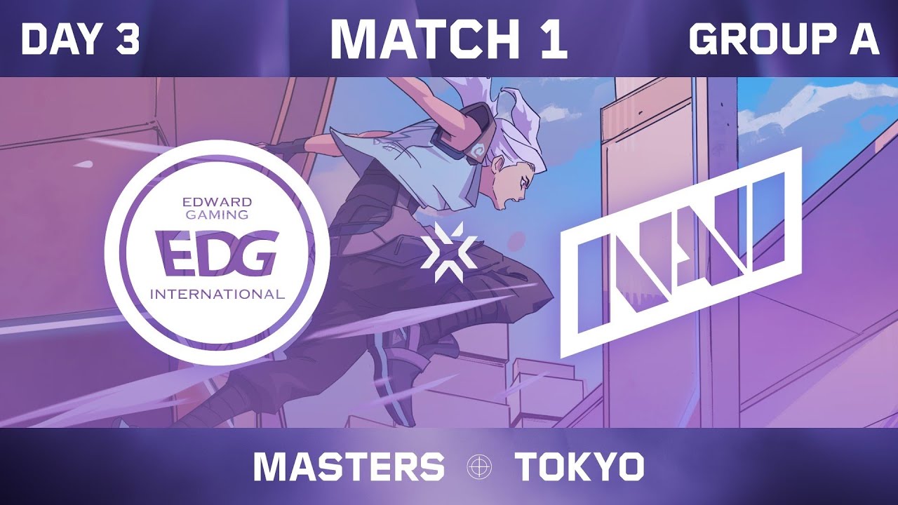 EDG vs. NAVI - VALORANT Masters Tokyo - Group A - Map 1 - YouTube