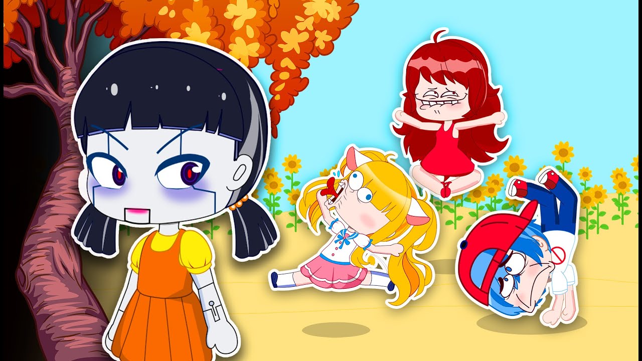 Red light Green light meme. Squid game this pose | Gacha Life | Gacha ...