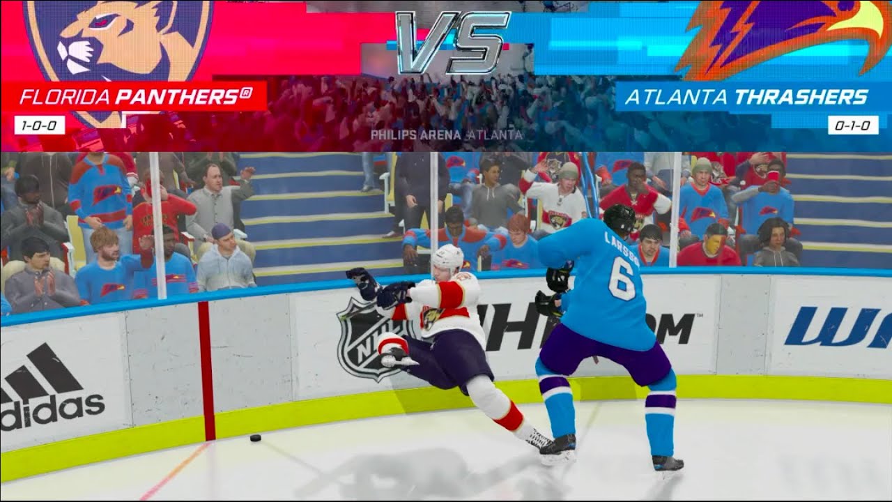 NHL 20 Atlanta Thrashers Franchise- Round One Game Two vs Florida Ep ...