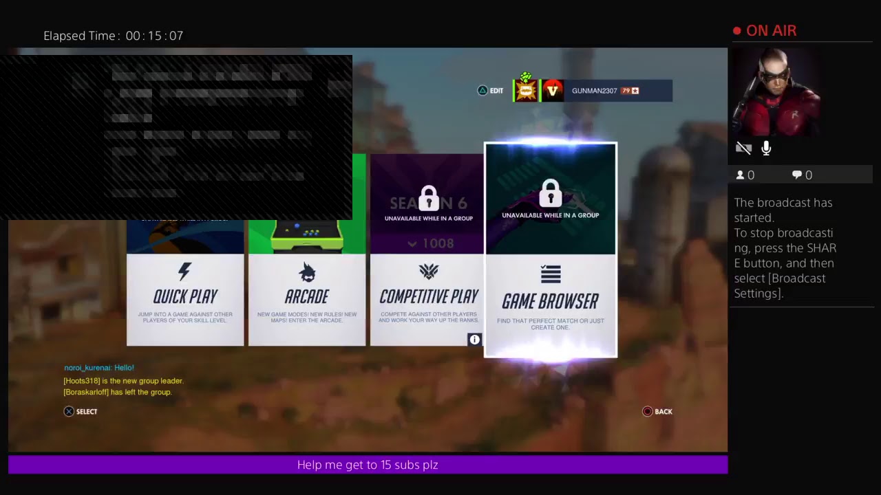 Overwatch live join - YouTube