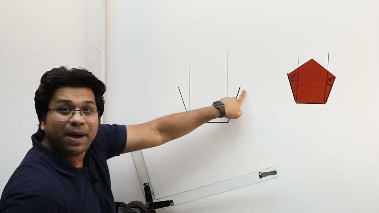 How to Construct a Pentagon - YouTube