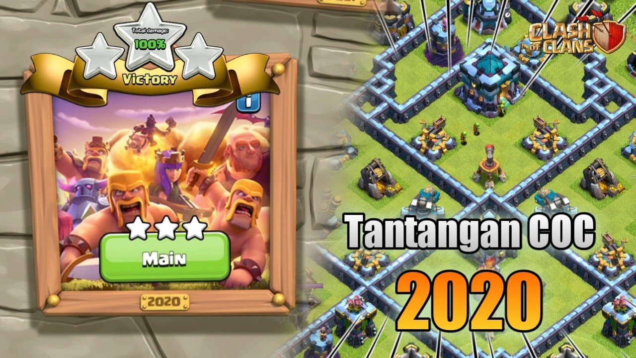 TANTANGAN COC 2020 | CARA MERATAKAN TANTANGAN 2020 - COC INDONESIA ...