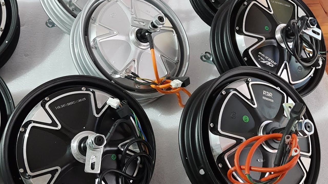 ELECTRIC SCOOTY HUB MOTOR KITS 800W TO 2000W ( 10 AND 12 INCH ) - YouTube