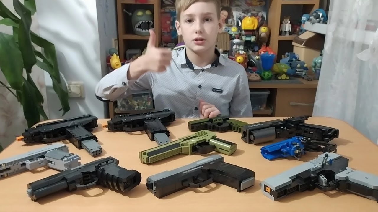 Lego Guns Лего пистолеты block19 - YouTube