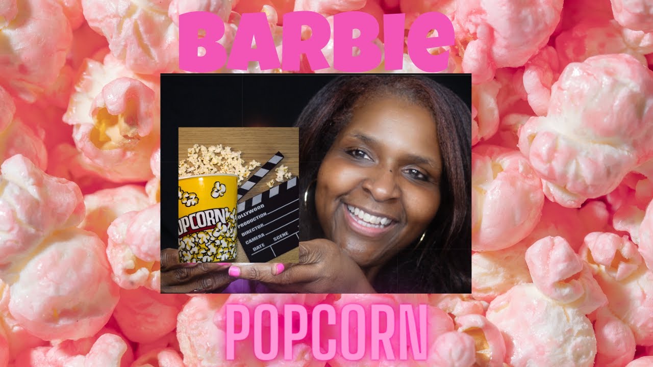 I Made AMC Barbie Movie Popcorn |Dodging Barbie's Hot Popcorn |It's ...