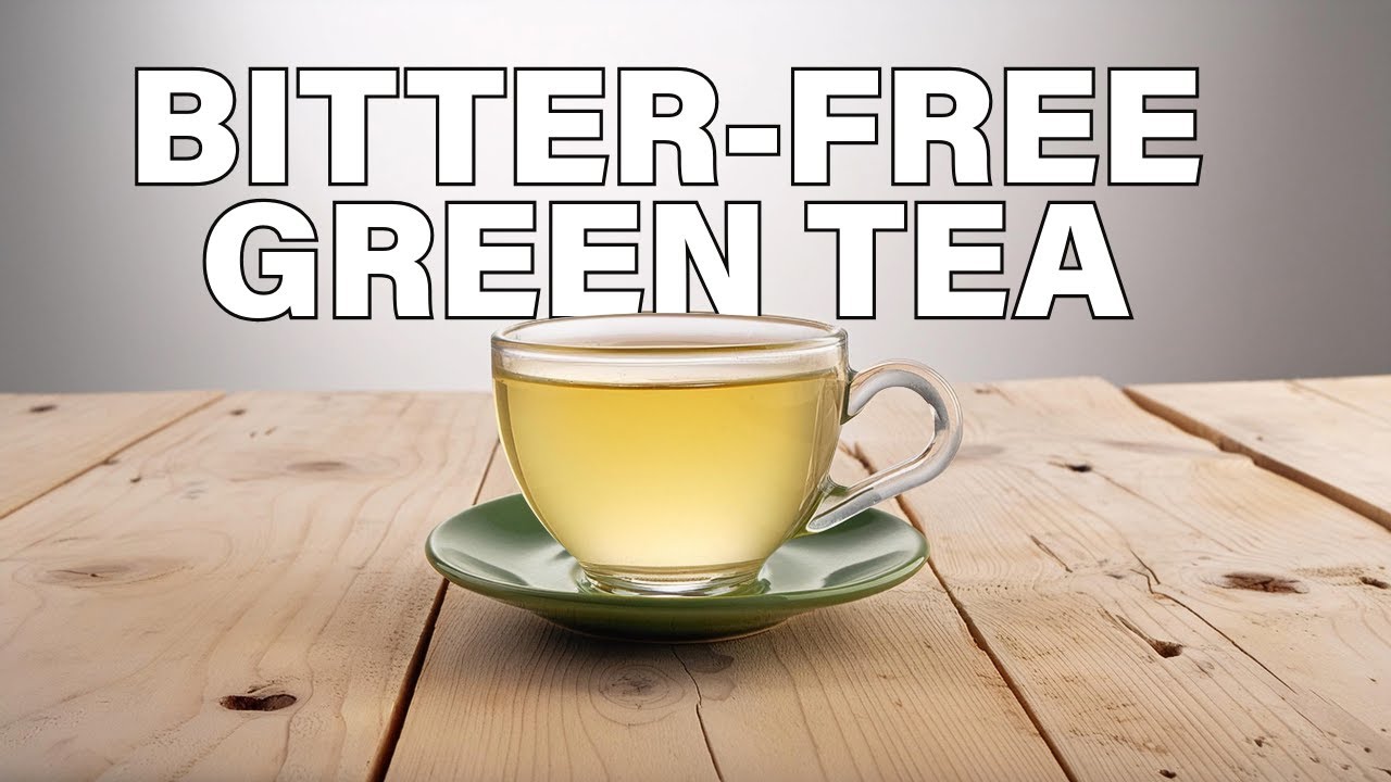 How to Make Bitter-Free Green Tea (EASY Recipe) - YouTube