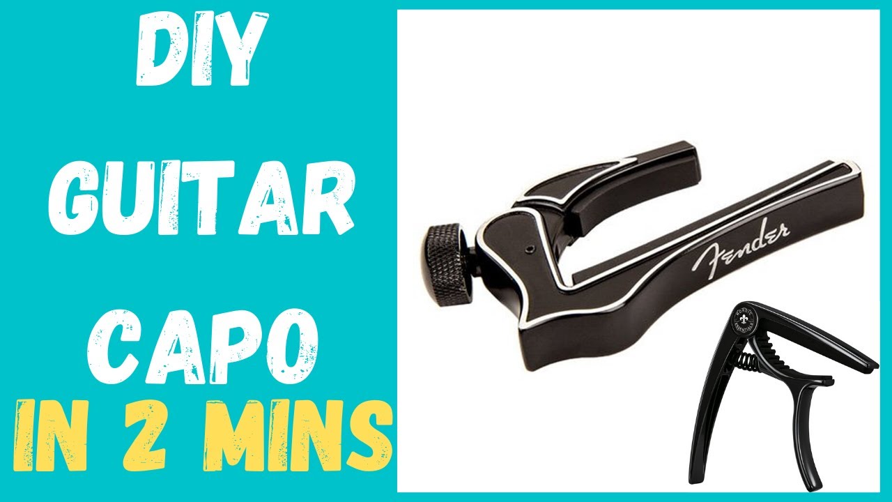 Build Durable Guitar Capo in 2mins - YouTube