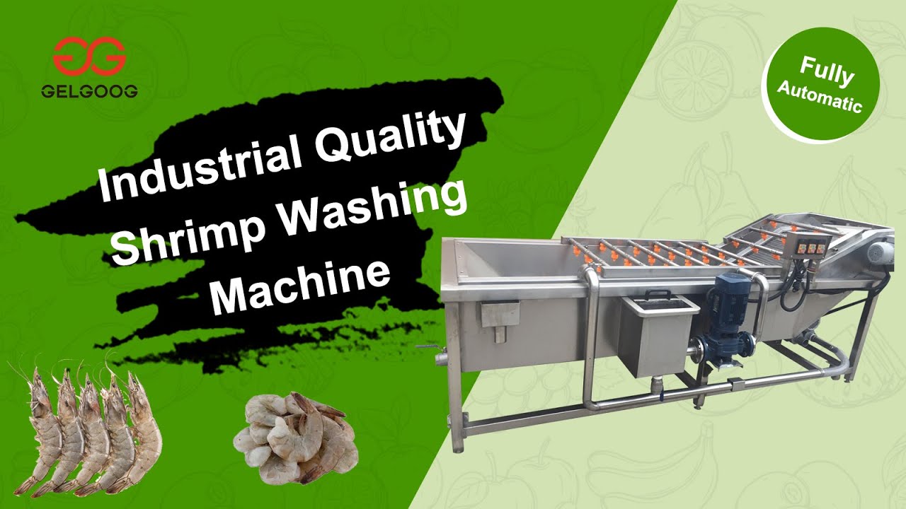 Industrial Automatic Shrimp Washing Machine/ Customized Industrial ...