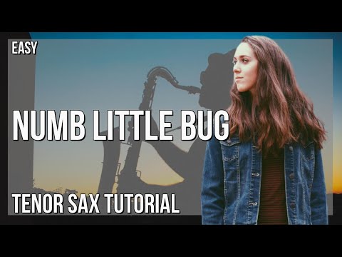How to play Numb Little Bug by Em Beihold on Tenor Sax (Tutorial) - YouTube