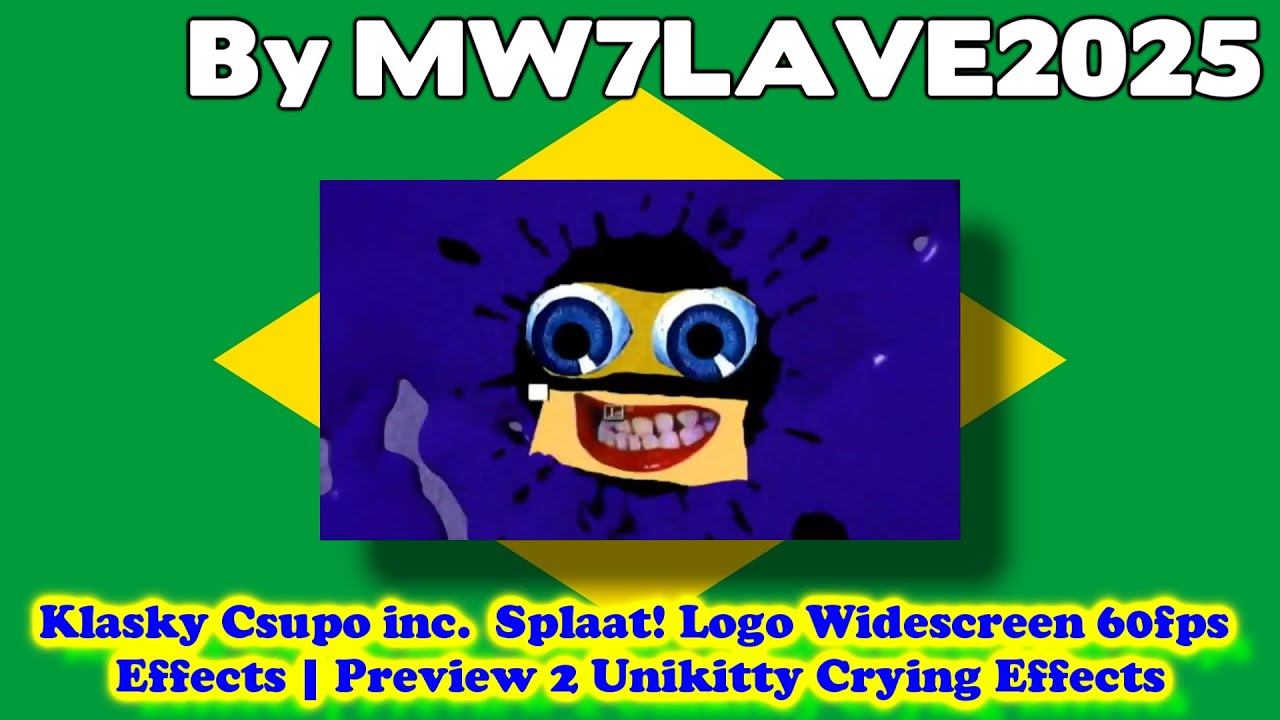 Klasky Csupo inc. Splaat! Logo Widescreen 60fps Effects | Preview 2 ...