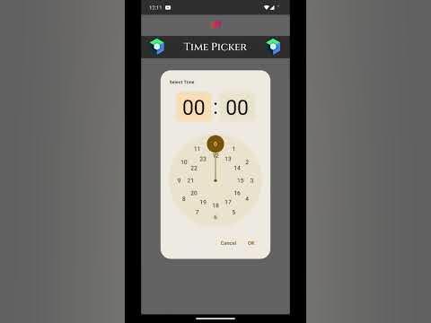 Jetpack Compose Date Picker & Time Picker using Material 3 #jetpackcompose # ...