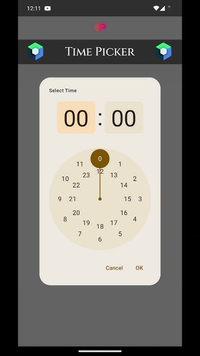 Jetpack Compose Date Picker & Time Picker using Material 3 #jetpackcompose # ...