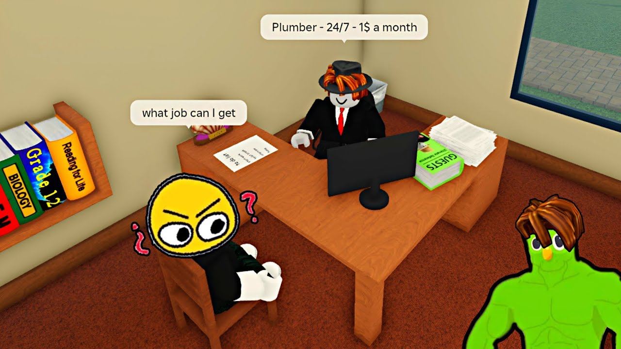 ROBLOX Job Interview Funny Moments (Memes) - YouTube