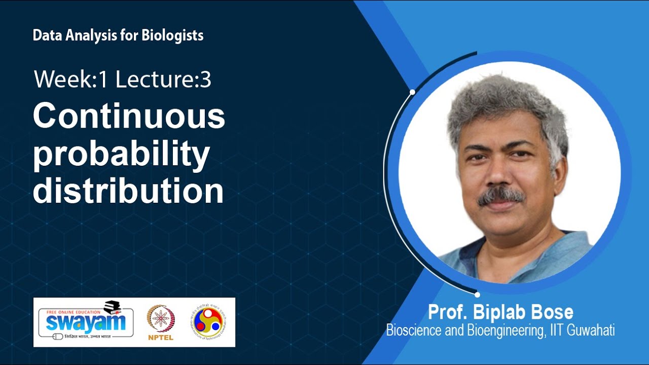 Lec 3: Continuous probability distribution - YouTube