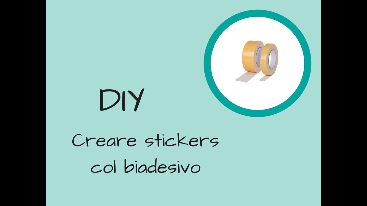DIY - Creare stickers da sole col bioadesivo. How to make your own ...