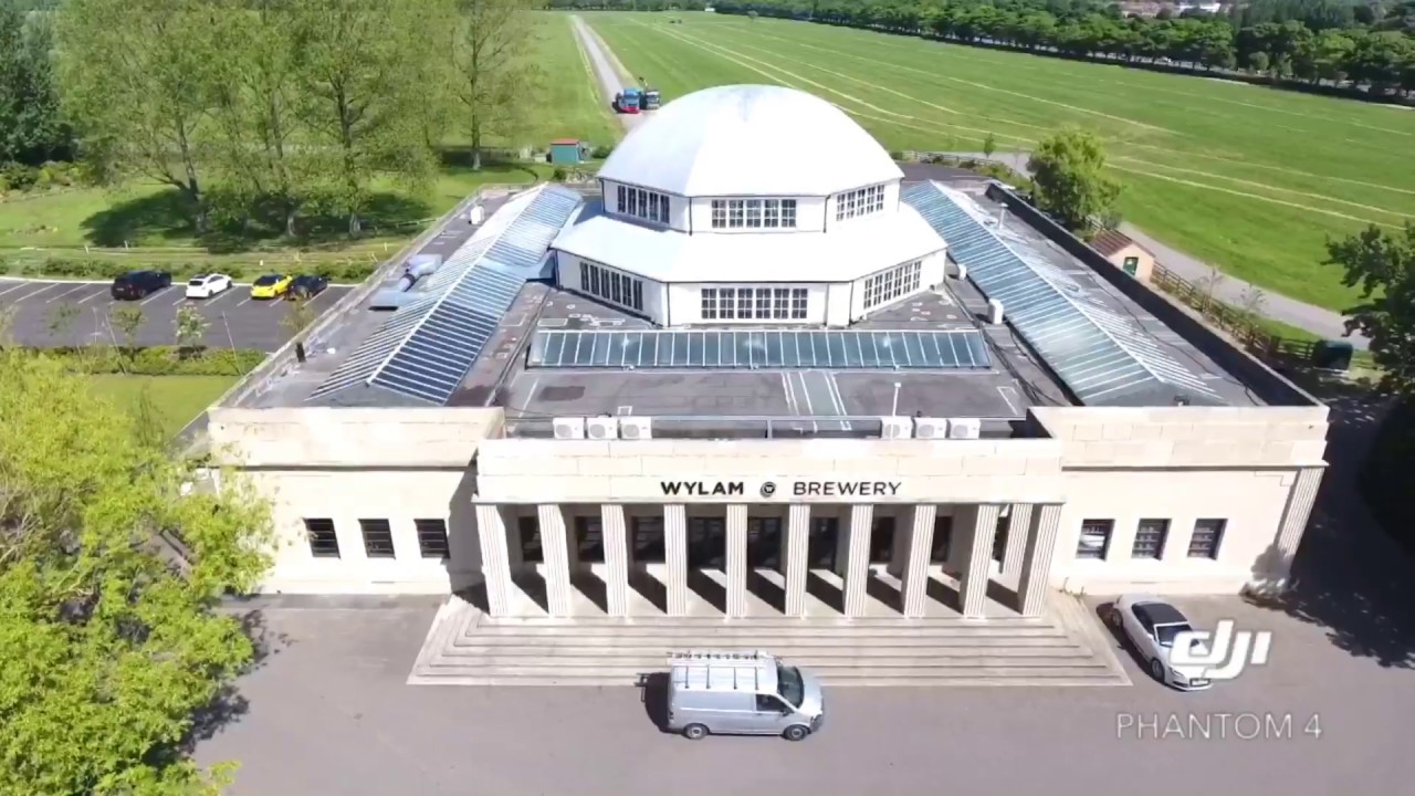 Wylam Brewery aerial footage - YouTube