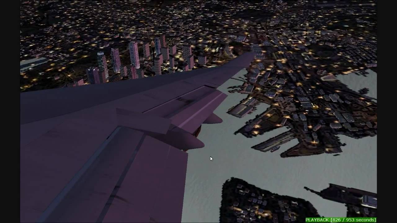 FS2004 QANTAS SYDNEY TO LOS-ANGELES - YouTube