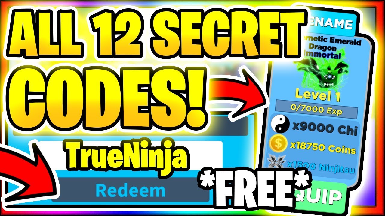 ALL *12* NEW SECRET OP WORKING CODES! Roblox Ninja Legends! - YouTube
