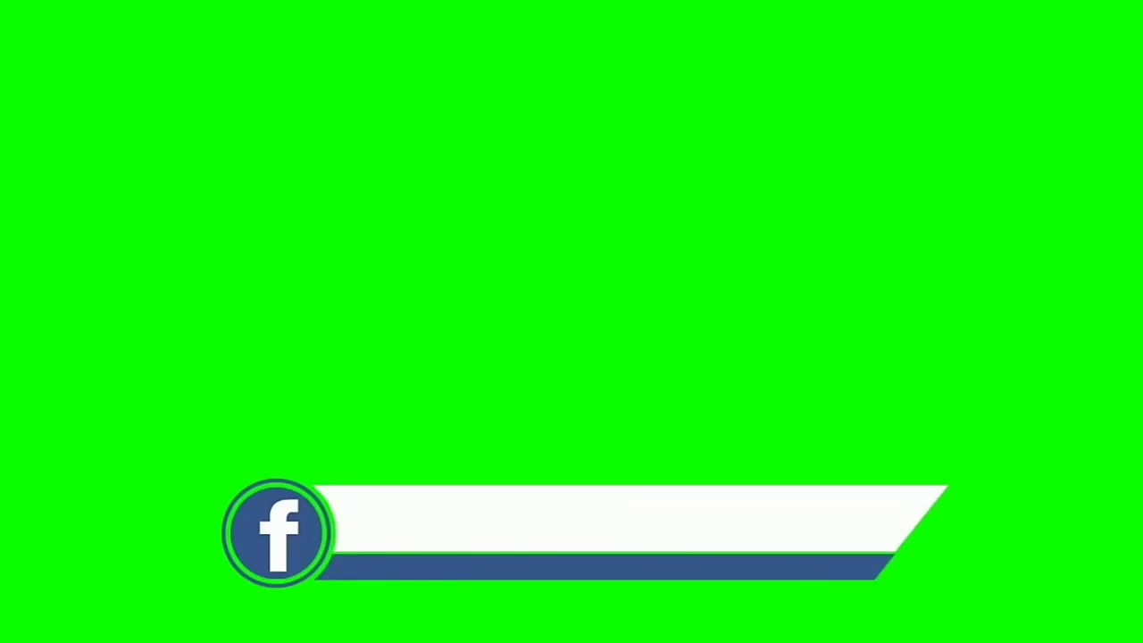 Green Screen Facebook Icon Free - YouTube