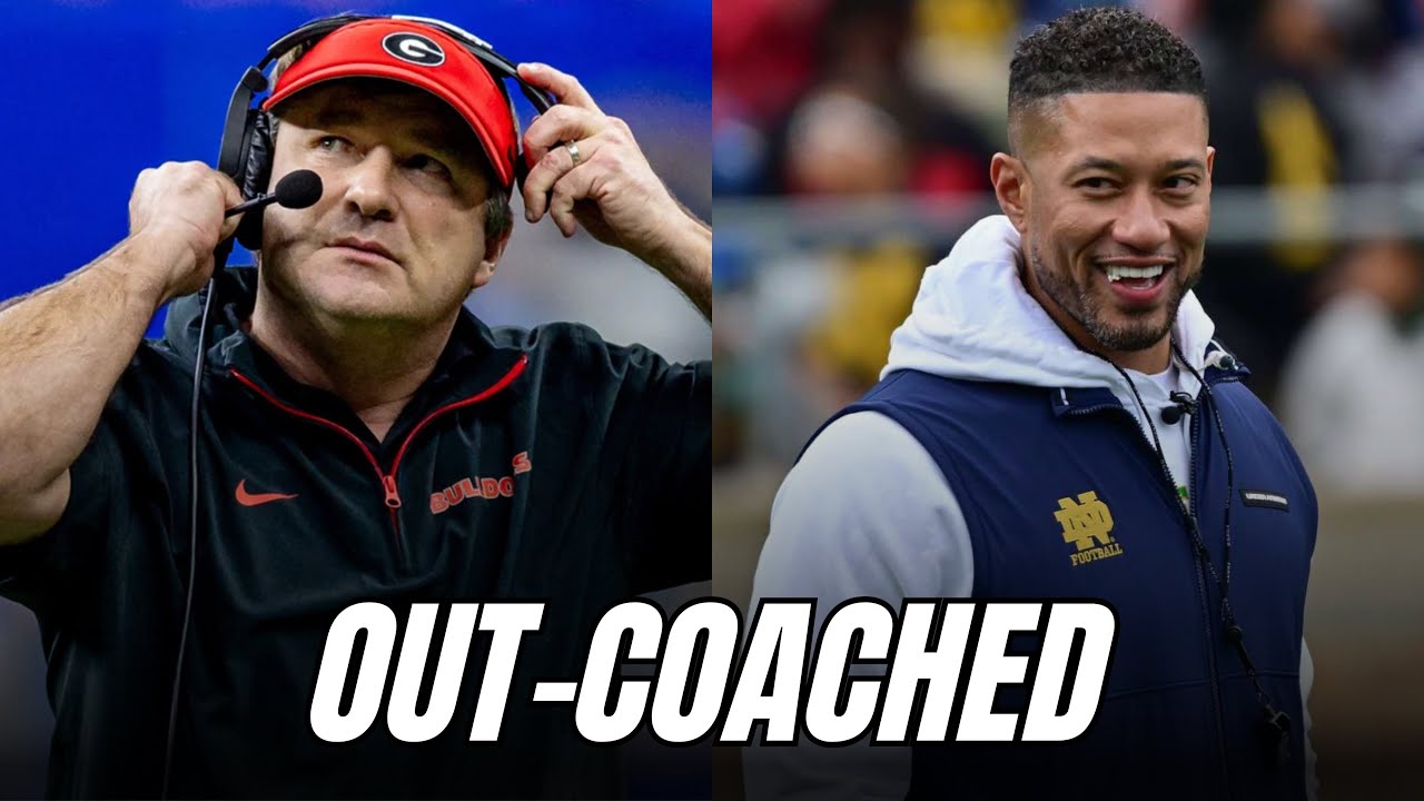 Marcus Freeman OUT-COACHED Kirby Smart | Notre Dame Beats Georgia in ...