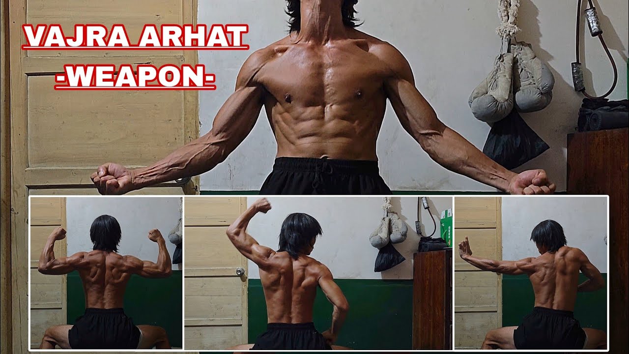 VAJRA ARHAT KUNGFU PERFORMANCE || SHAOLIN MUSCULAR BODY Jindao Kungfu ...