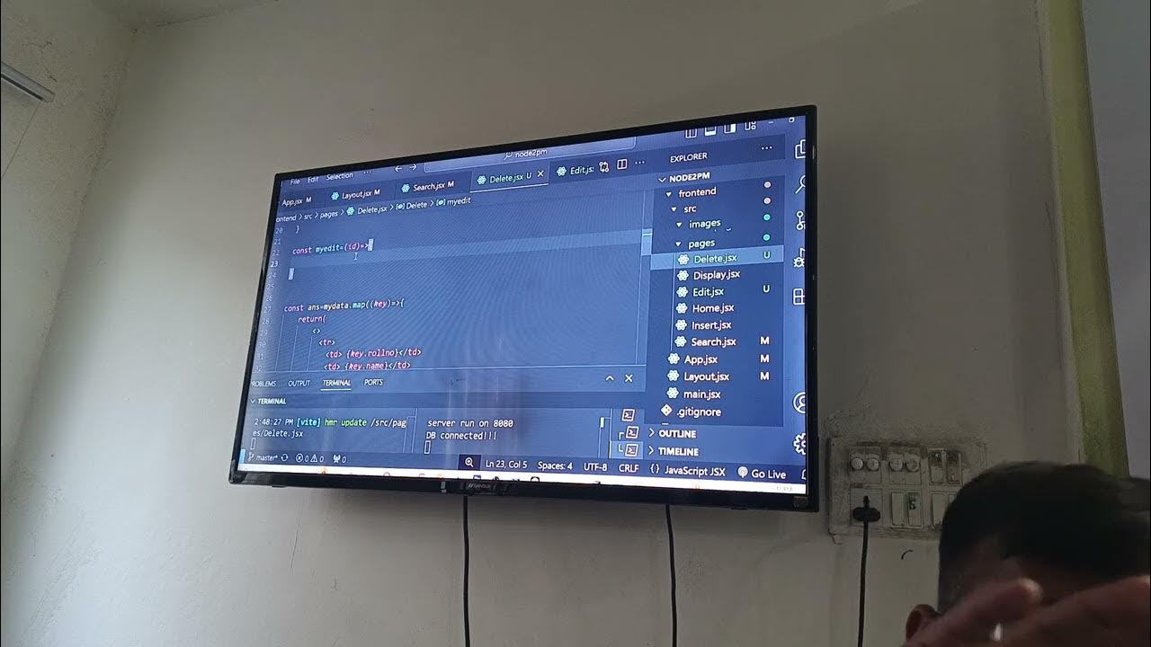 MERN BACKEND : EDIT DATA USING REACT AND MERN - YouTube