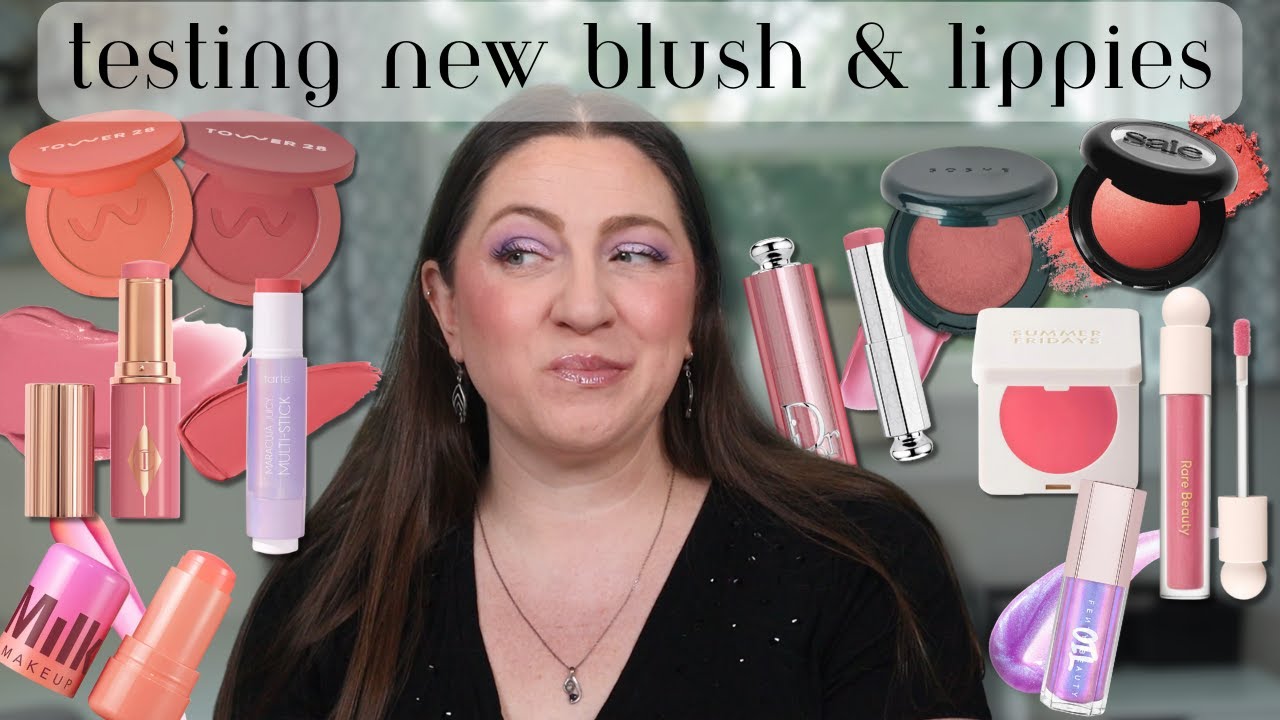 Testing New Makeup: Blush & Lippies | Why You DON’T Need Every New ...