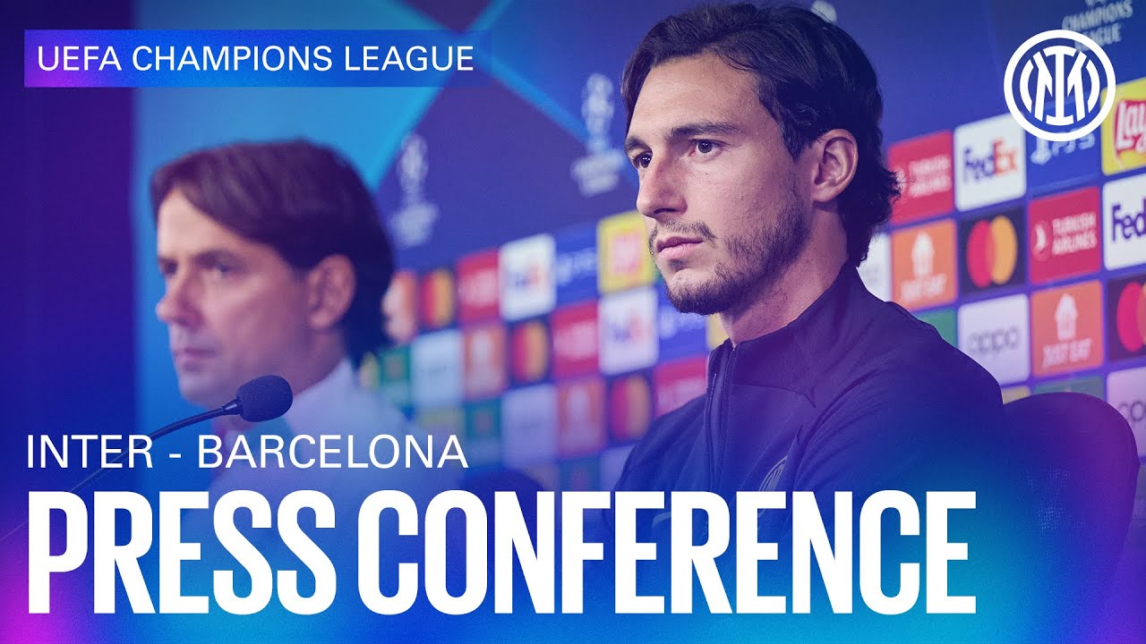 INTER - BARCELONA | PRE-MATCH PRESS CONFERENCE 🎙️⚫🔵 - YouTube